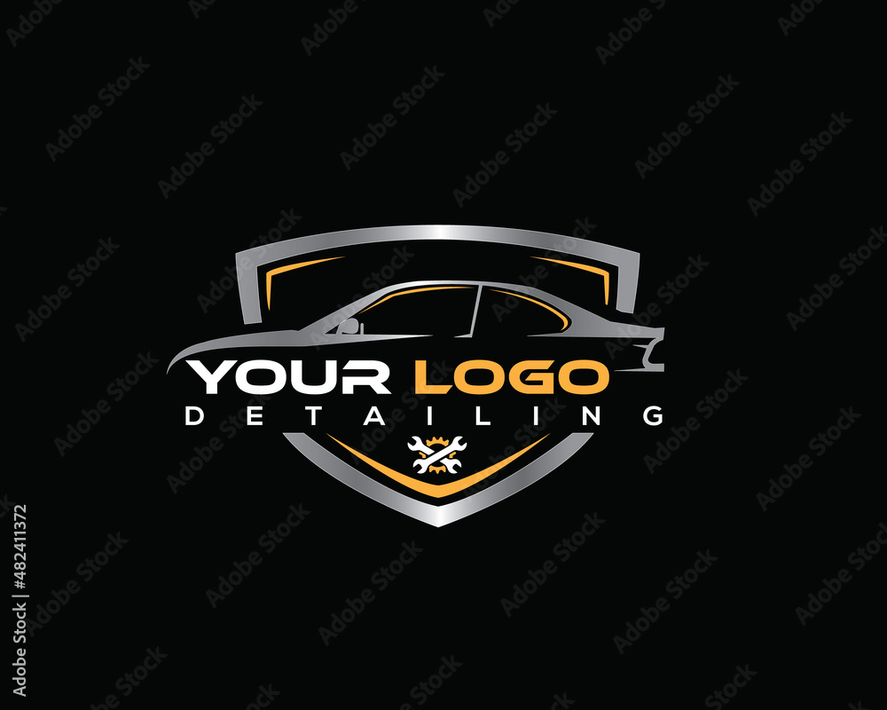Auto detailing logo for your service or shop Stock Vector | Adobe Stock