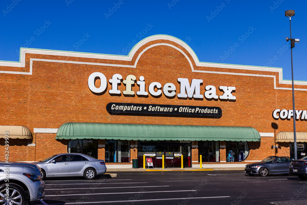 OfficeMax Retail Strip Mall Location. OfficeMax is a subsidiary of ...