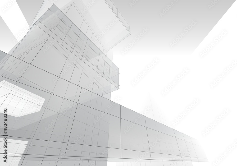 abstract architecture background Stock Illustration | Adobe Stock