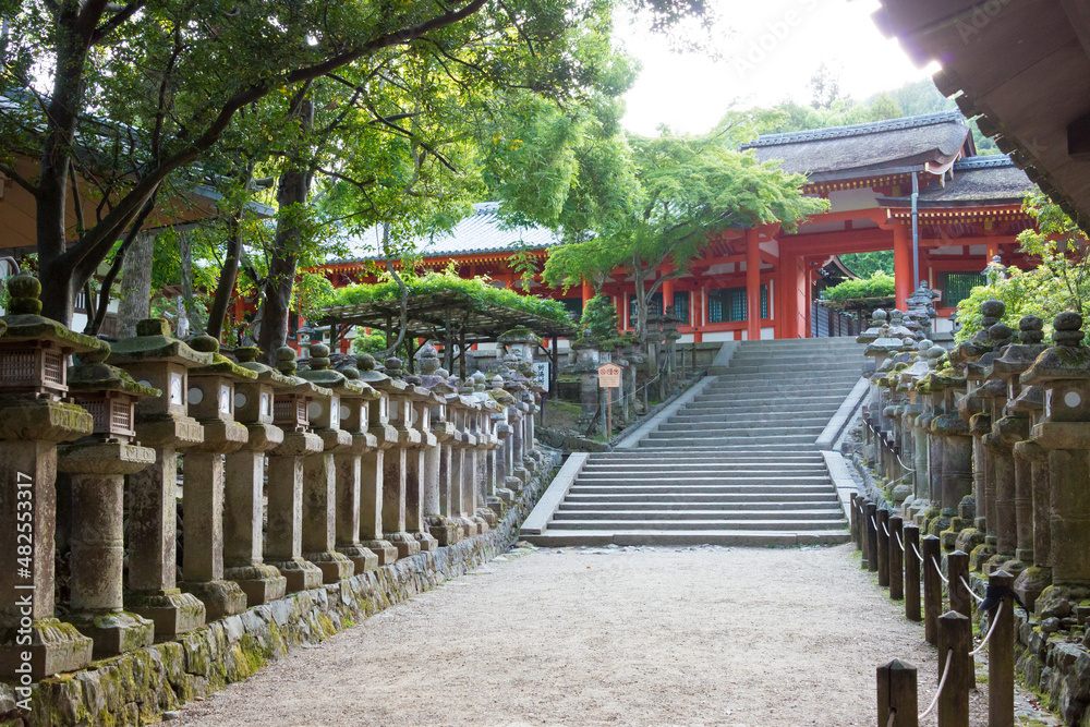 Nara, Japan - Mar 23 2019 - Kasuga Taisha Shrine (Kasuga Grand Shrine ...