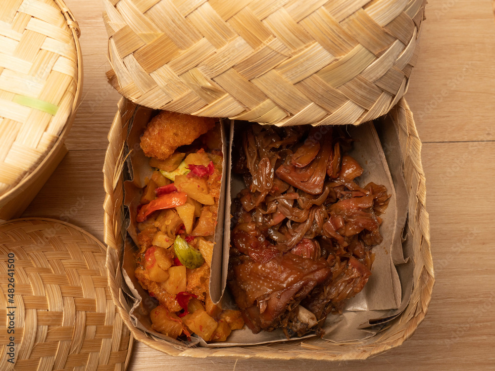 Foto de Picture of gudeg , an Indonesian traditional food that made ...