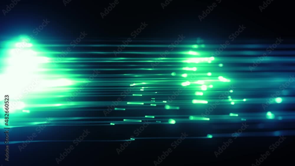 Abstract Slow Motion Swirling Strings Particles Background Loop/ 4k ...