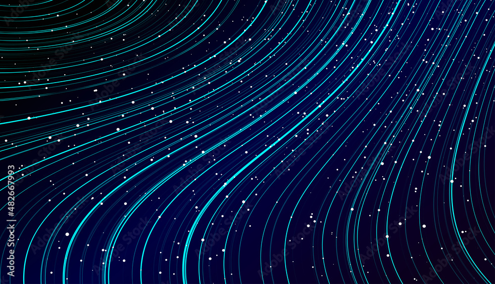 Abstract flowing lines background for your design project. Vector ...