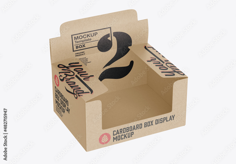 Display Box Mockup Stock Template | Adobe Stock