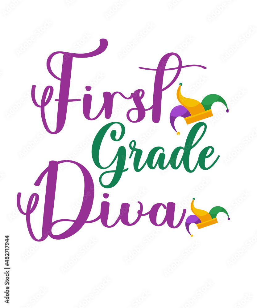 Mardi Gras SVG Bundle, PNG Bundle, Fat Tuesday Carnival, Beads Bling ...