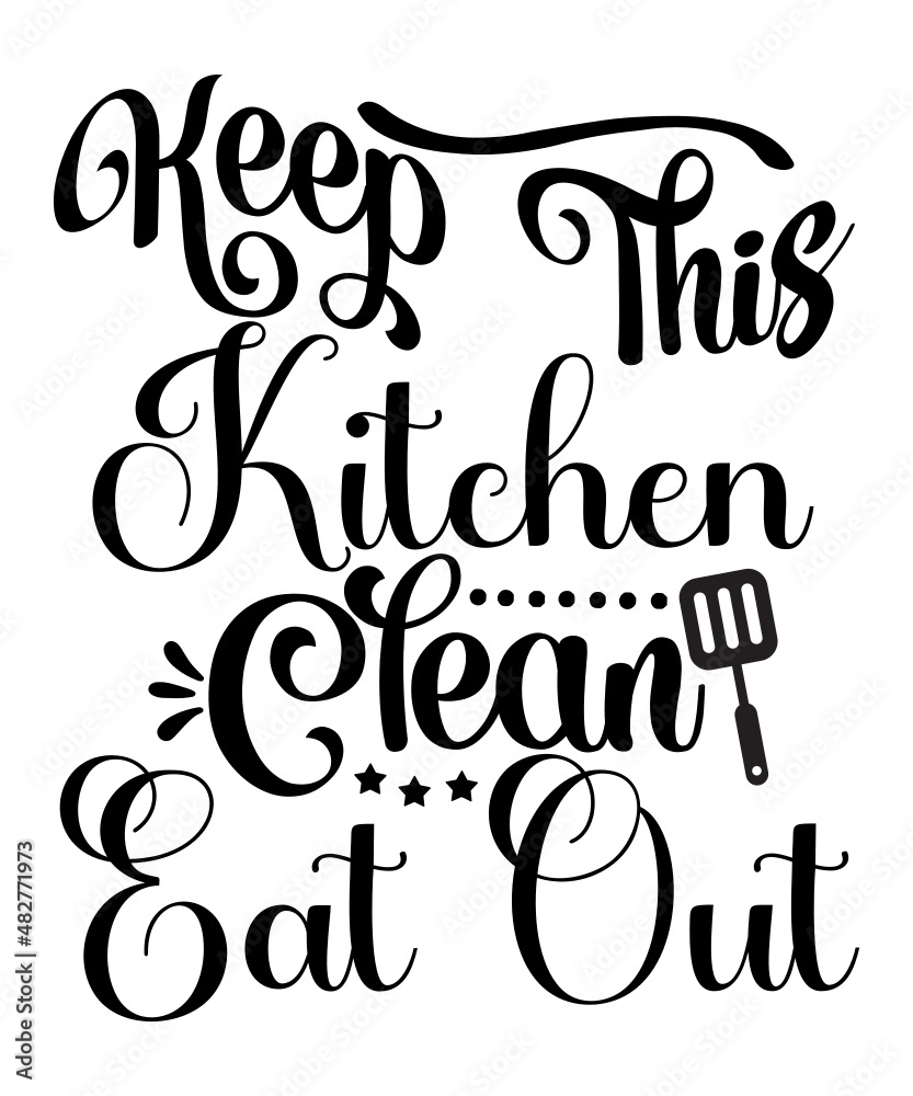 Kitchen SVG, kitchen Svg Bundle, svg desings Stock Vector | Adobe Stock