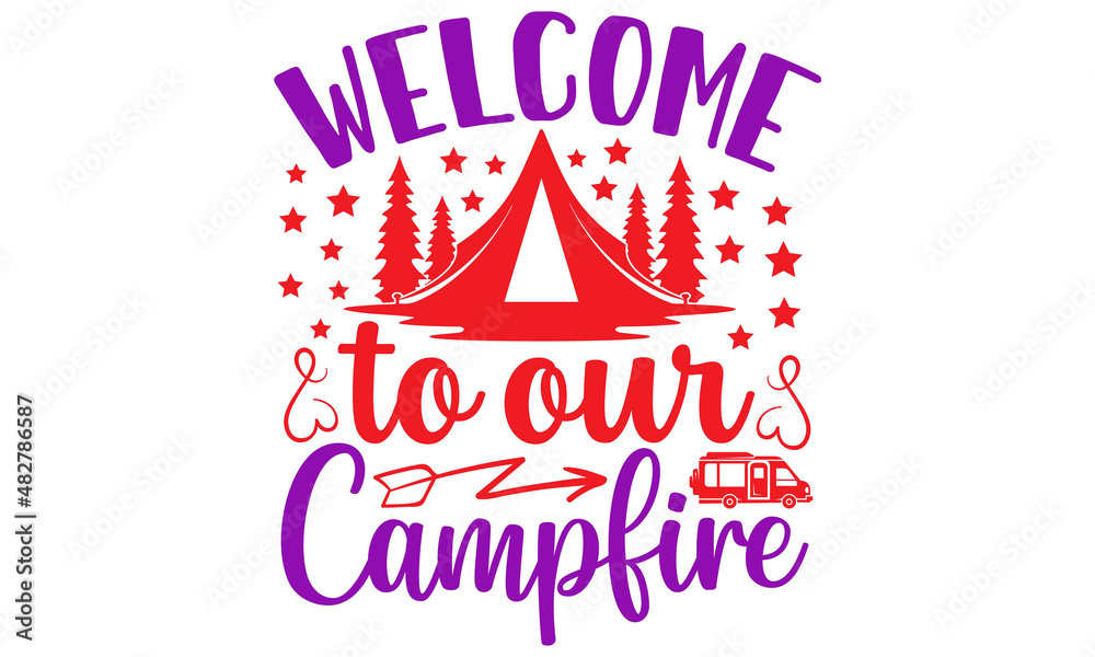 Welcome to our campfire Print-Ready T-shirts design file,***What you will get*** Word by layer ...