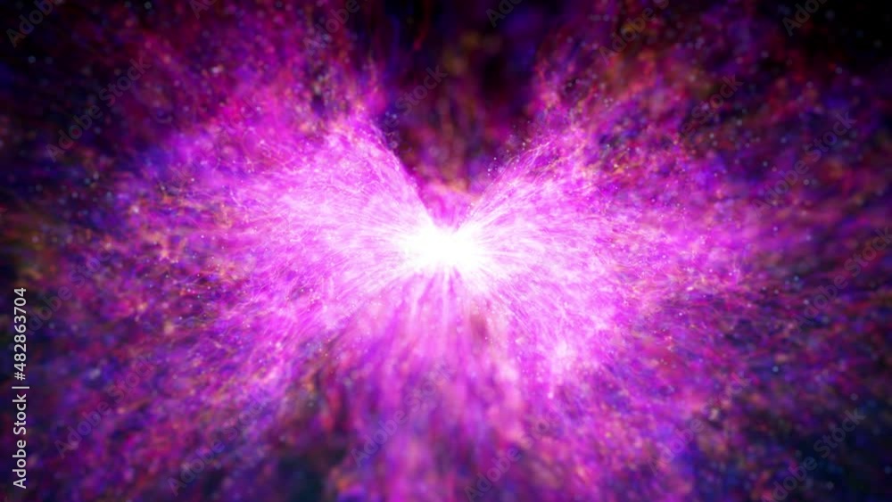 Shockwave Explosion Background Fx Loop/ 4k animation of an abstract shockwave explosion ...