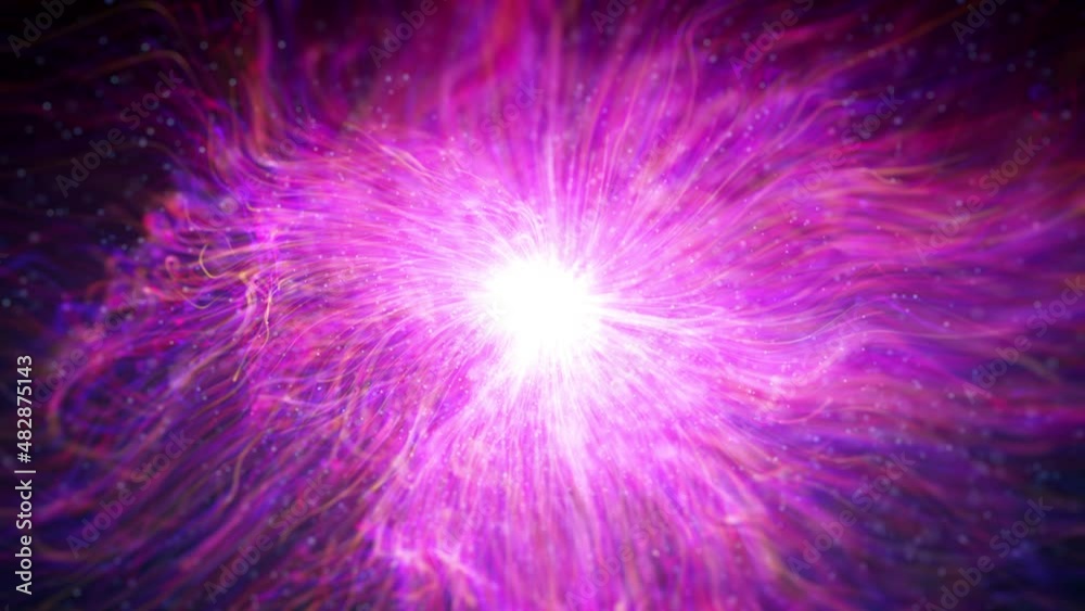 Vidéo Stock Shockwave Explosion Background Fx Loop/ 4k animation of an abstract shockwave ...