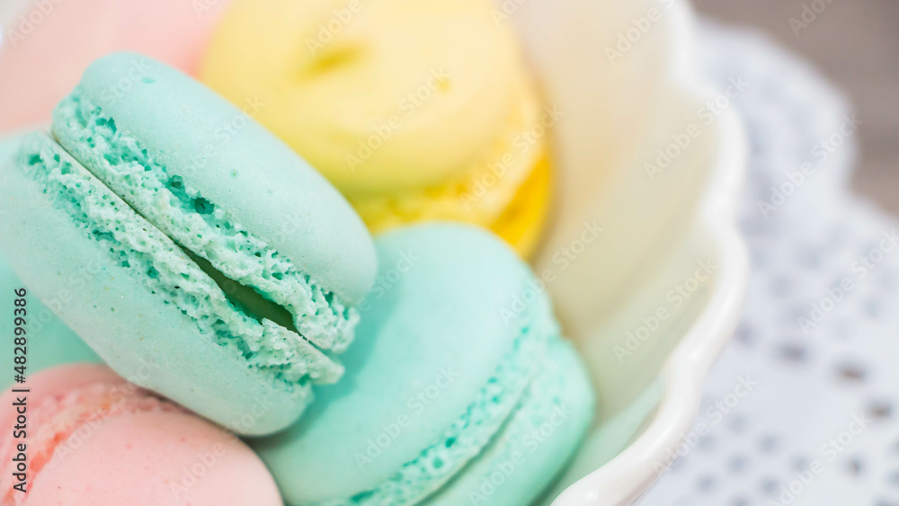 MACARONS Stock Photo | Adobe Stock