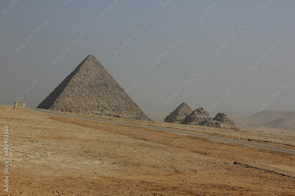 The Egyptian pyramids are ancient pyramid-shaped stone structures ...