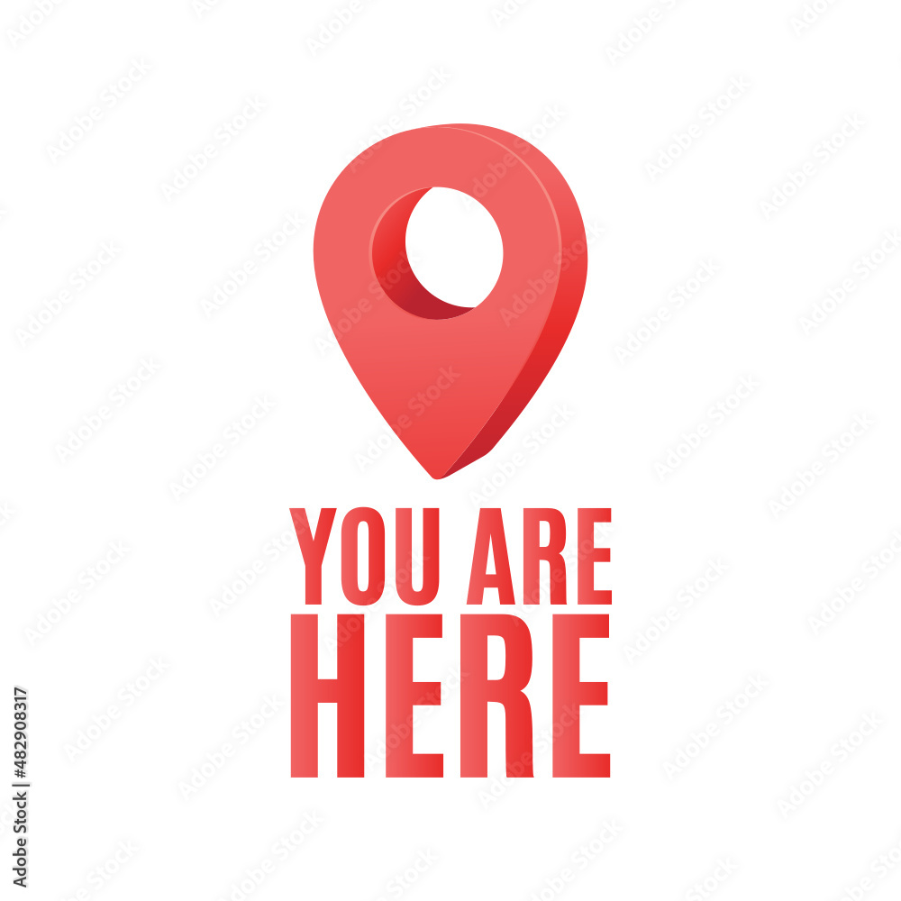 You Are Here, Map Icon, Navigation Mark, You Are Here Icon, Arrow Icon ...