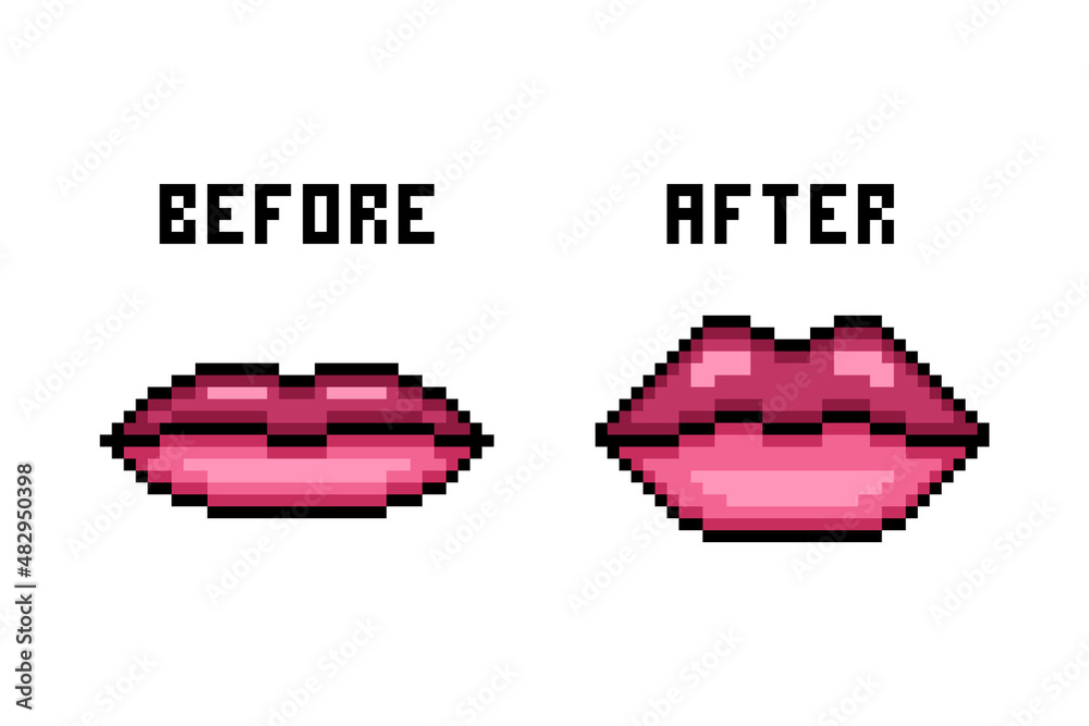 Mouth Pixel Art