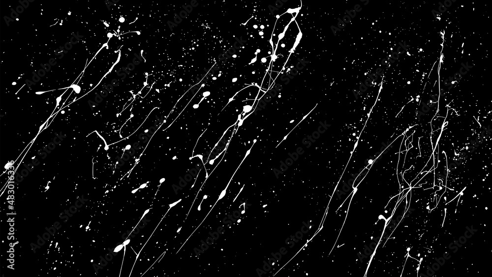 White Paint Splatter Background