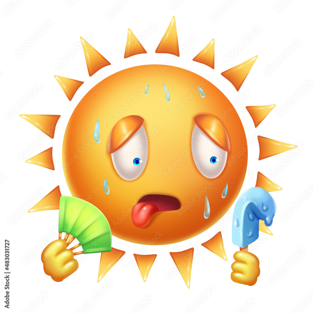 Sweaty Sun. Realistic Fantastic Characters. Fantasy Nature Animals ...