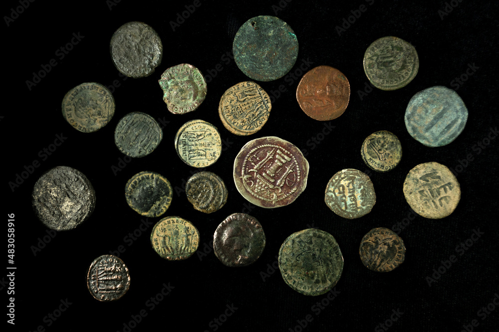 roman period silver coins. ancient silver coins. Roman empire ...