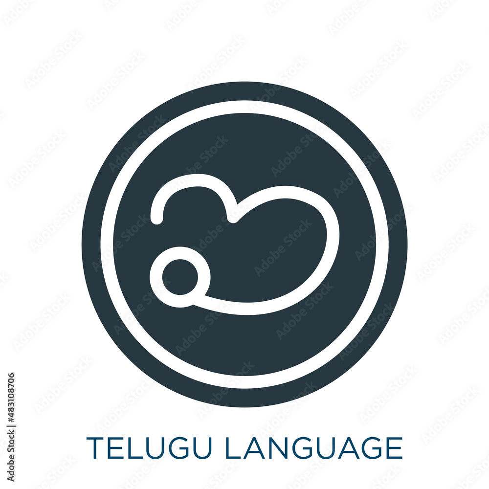 telugu language vector icon. telugu language, india, 50 filled icons ...
