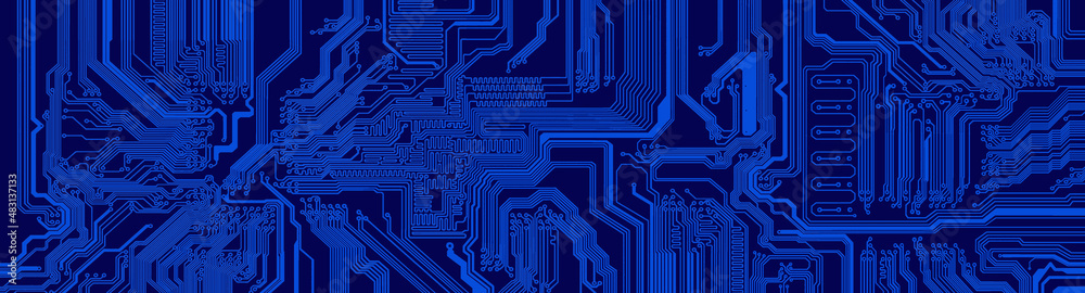 pcb board integrated circuit pc parts motherboard chip processor ...