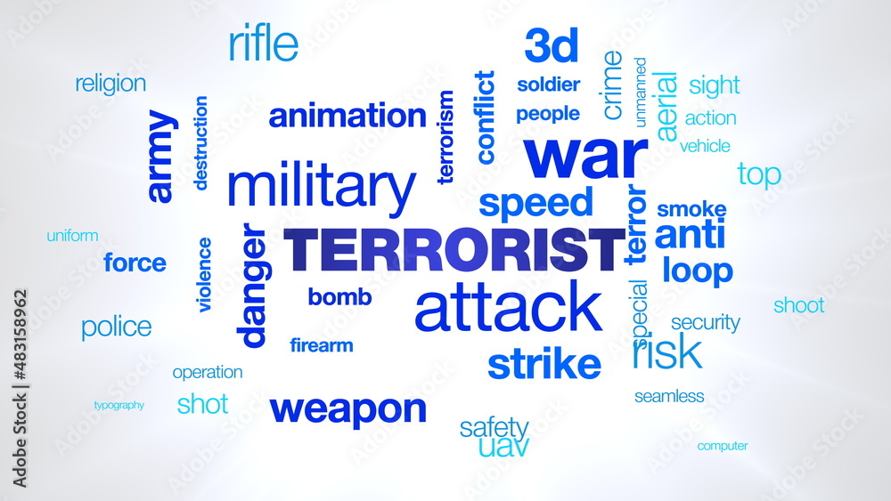 terrorist attack danger military terrorism war weapon animation bomb ...