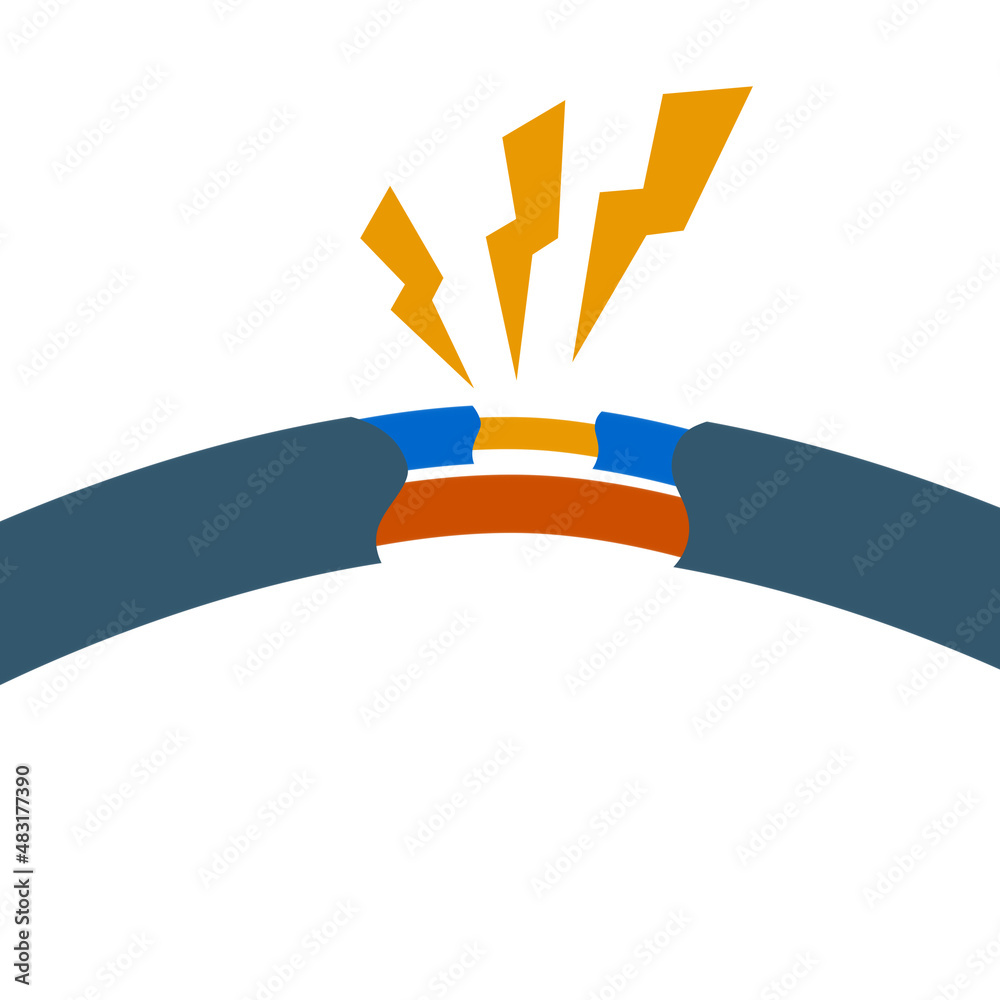 Electrical Wire Cartoon