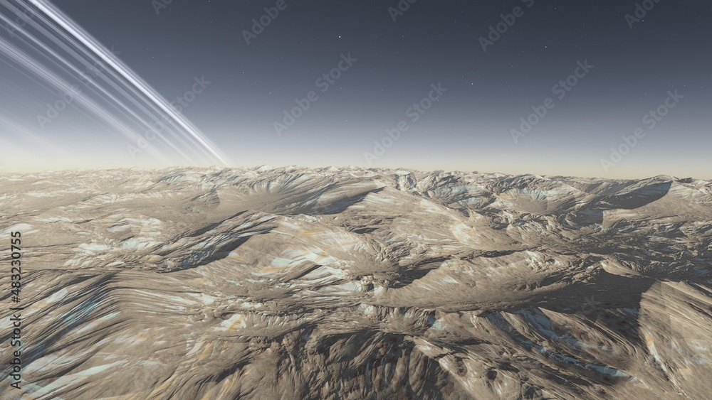 Exoplanet Landscape Wallpaper