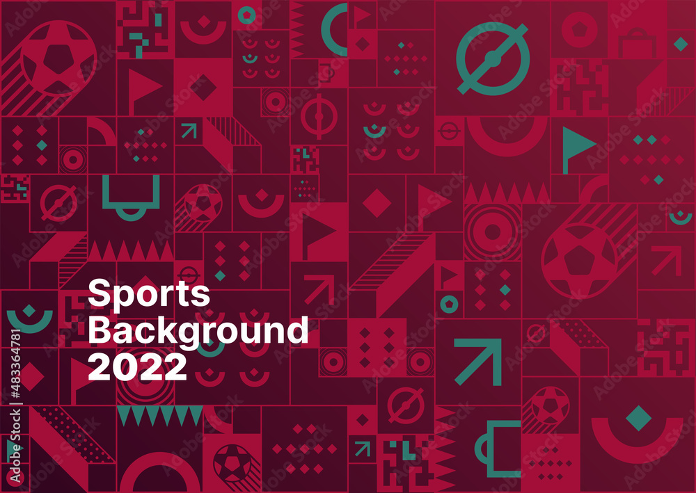 Sports background for event, tournament, invitation, or awards. Layout ...