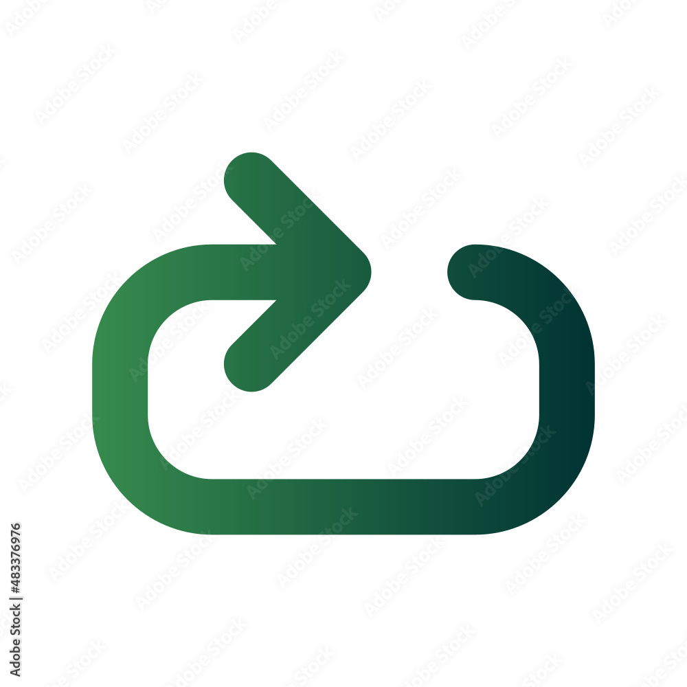 Repeat Icons Stock Vector | Adobe Stock