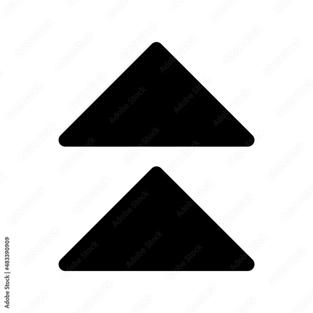 Upward Icons Stock Vector | Adobe Stock