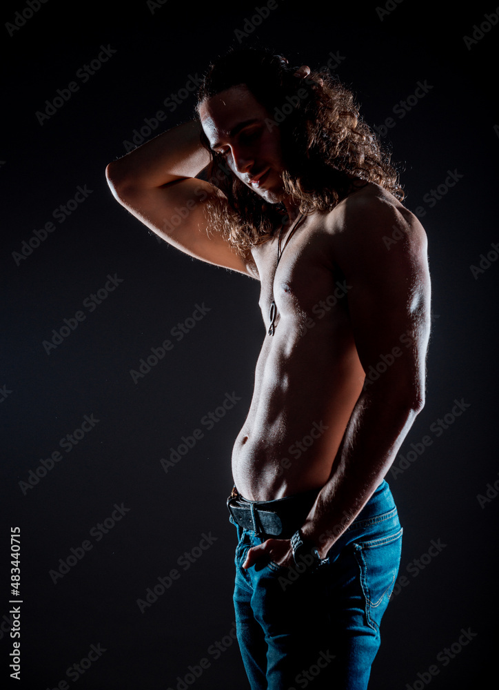 Handsome male model Stock Photo | Adobe Stock