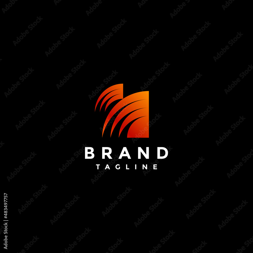 Simple and Memorable Tiger Fish Logo Design. Simple and memorable fish ...