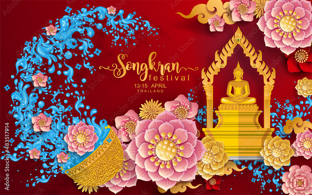 Songkran Festival, Thailand travel concept - The Most Beautiful Places ...