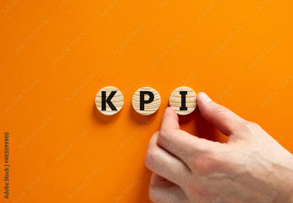 KPI, key performance indicator symbol. Concept word KPI, key ...