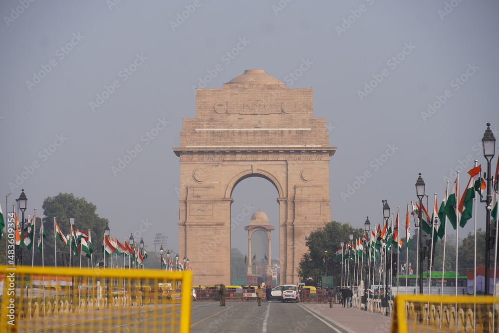 No entry in INDIA GATE DELHI POPULAR PALACE Stock Photo | Adobe Stock