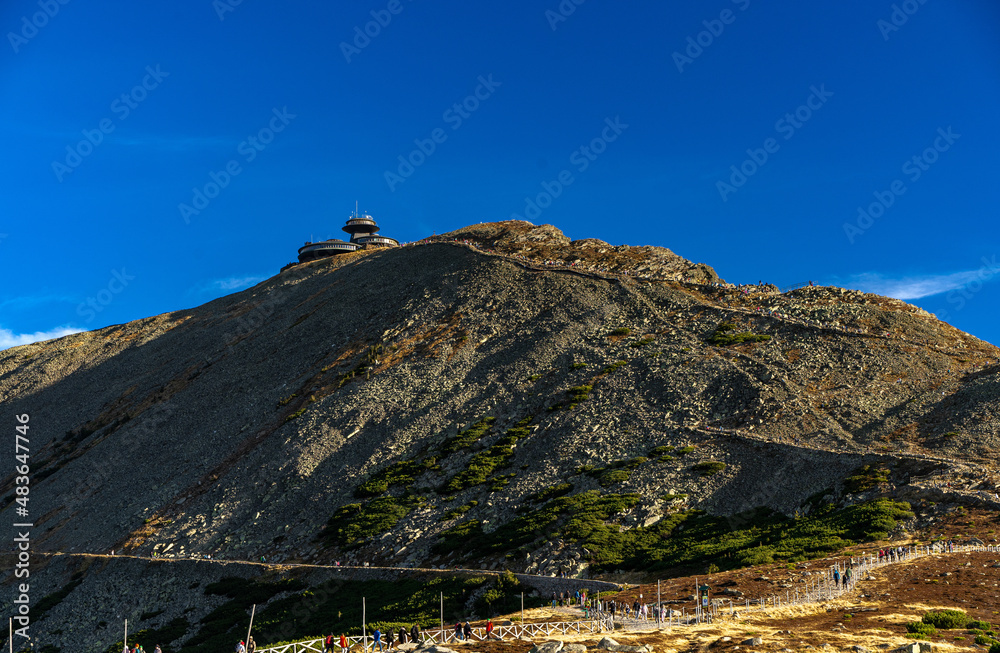 Sudety, Karkonosze, Śnieżka , góry Stock Photo | Adobe Stock