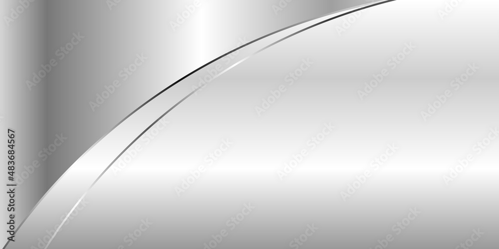 Silver background design Stock Vector | Adobe Stock