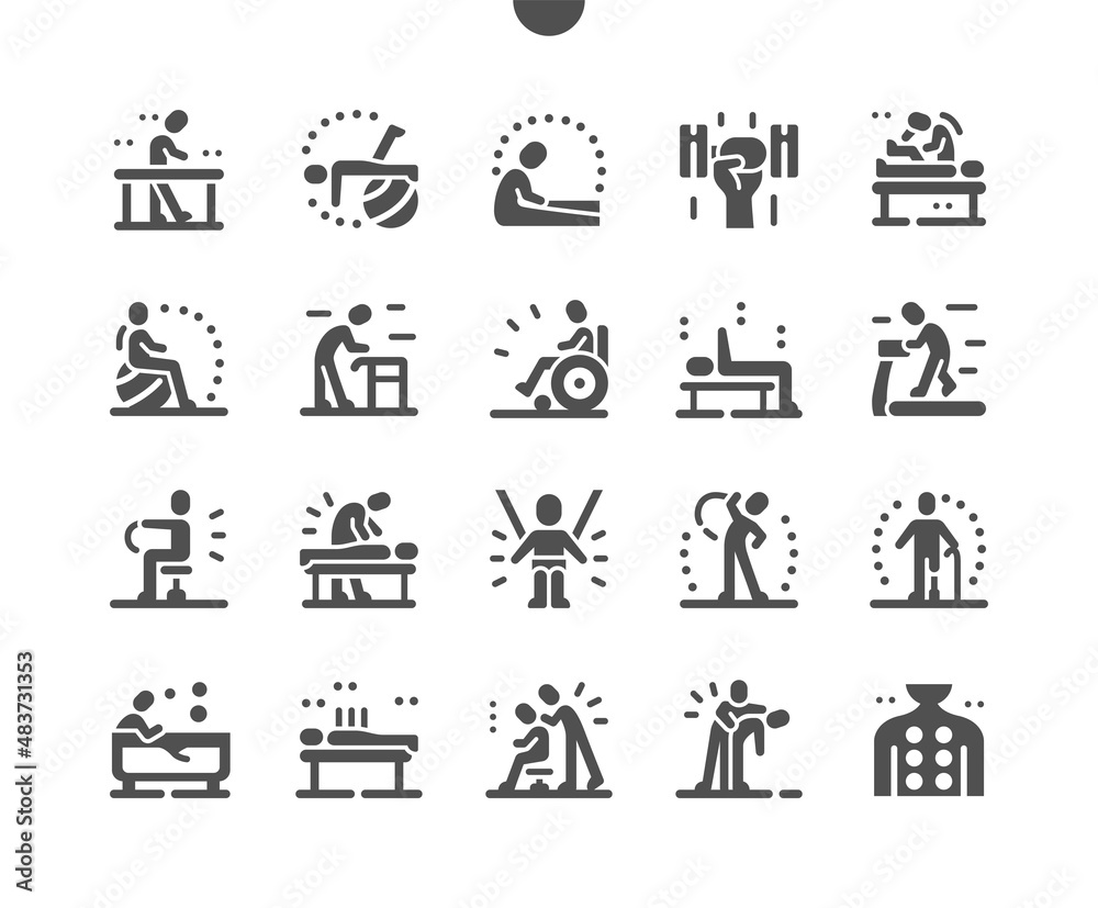 Physiotherapy. Massotherapy and acupuncture. Physical exercise ...