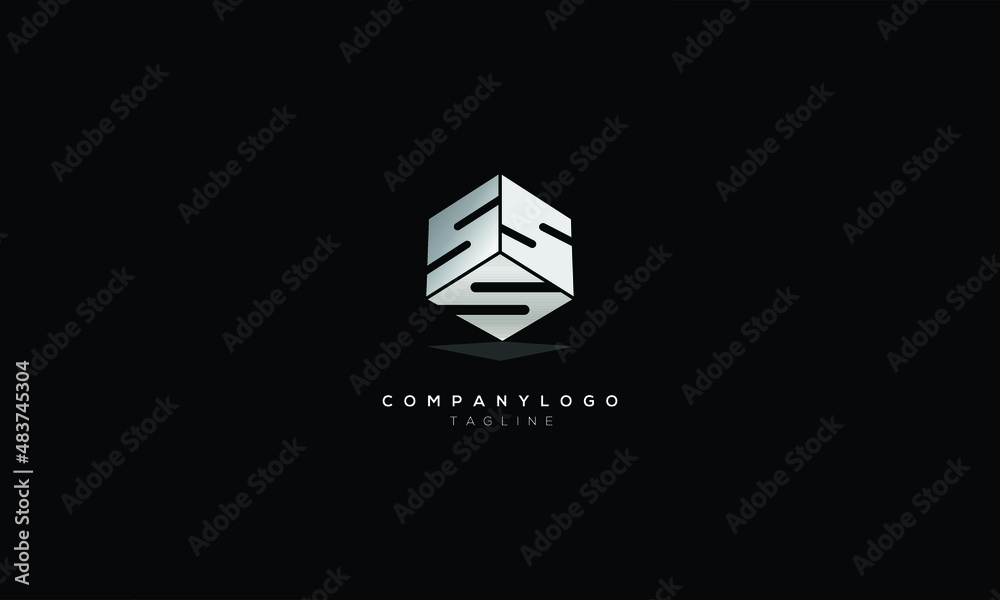 SSS Abstract initial monogram letter alphabet logo design Stock Vector ...