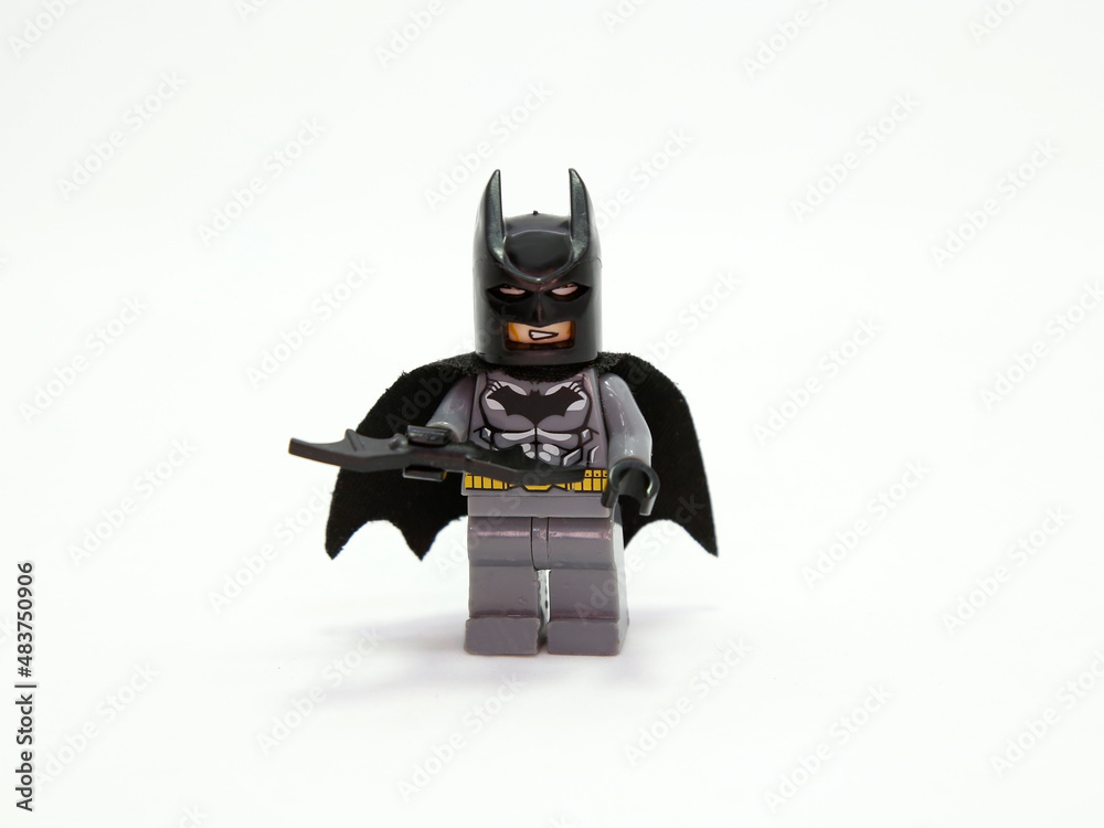Batman. Lego toys. Bat super hero. The knight of the night. Toy figure ...