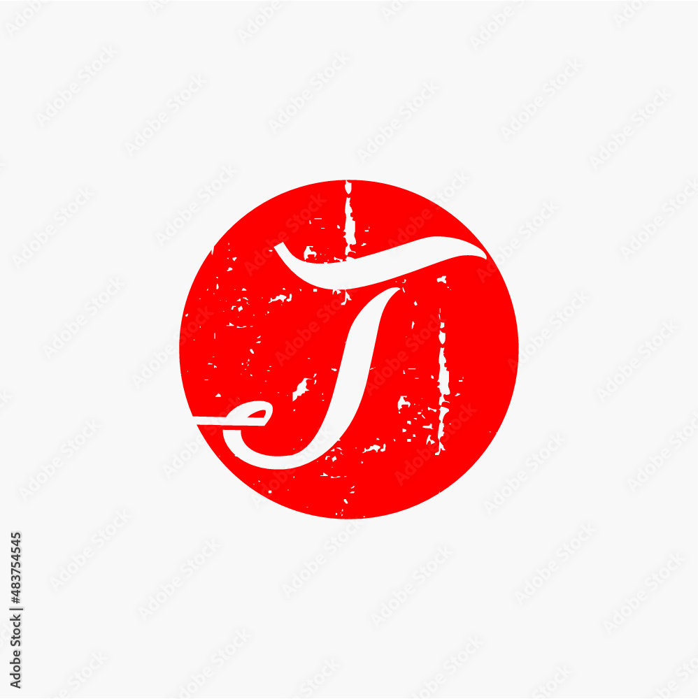 Letter T circle logo vector image Stock Vector | Adobe Stock