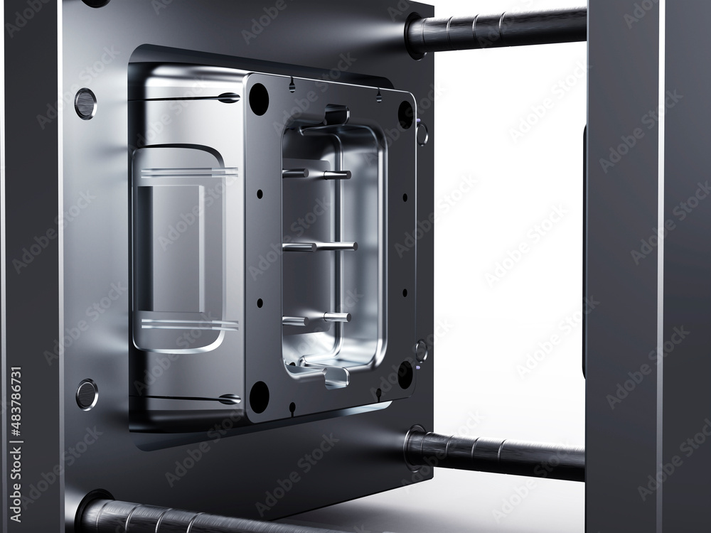 3D injection mold, plastic, resin, mold. Cups, boxes, toolboxes. The ...