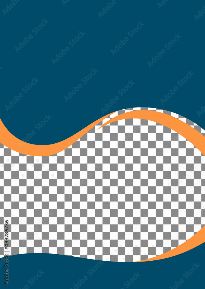 Abstract shapes on transparent background Stock Vector | Adobe Stock