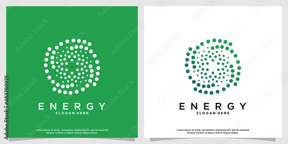 Creative energy logo design with unique concept Premium Vector Stock ...