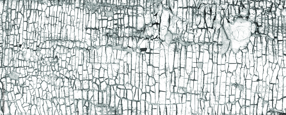 Vector black and white grunge pattern made from natural oil paint ...