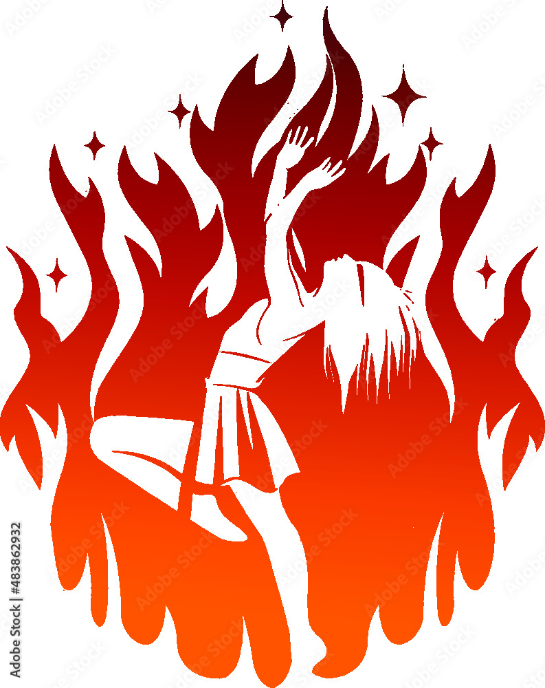 Fire Dance Girl