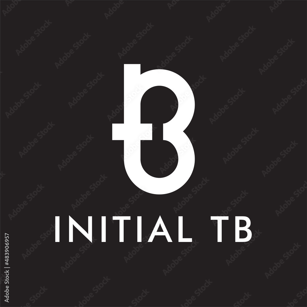 TB initial letter logo design template vector Stock Vector | Adobe Stock