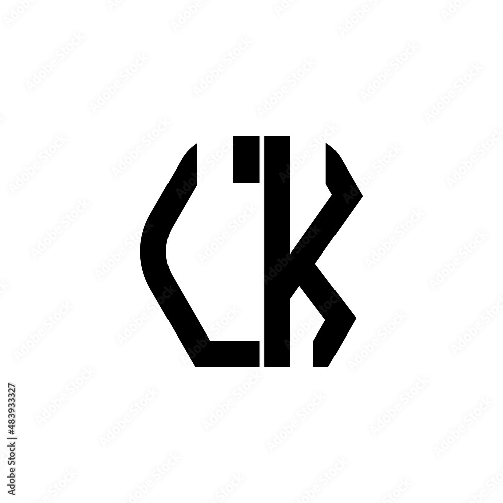 LK letter logo design on white background. LK creative initials letter ...