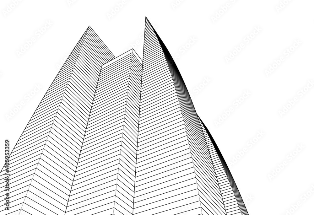 abstract architectural background Stock Vector | Adobe Stock