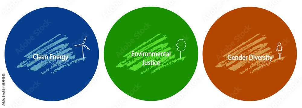 Concept of sustainable development - clean energy, environmental ...
