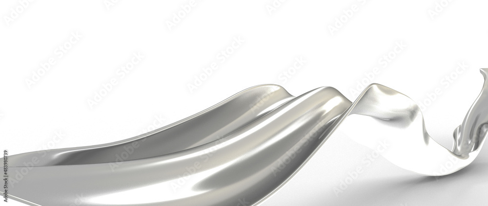 Fluid round abstract shape, futuristic modern banner design template ...