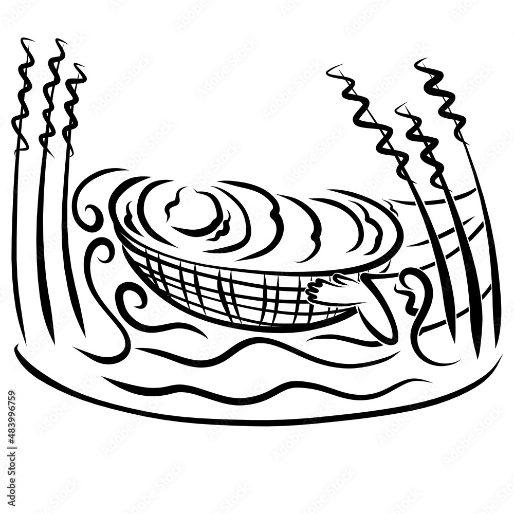Baby Moses Clipart